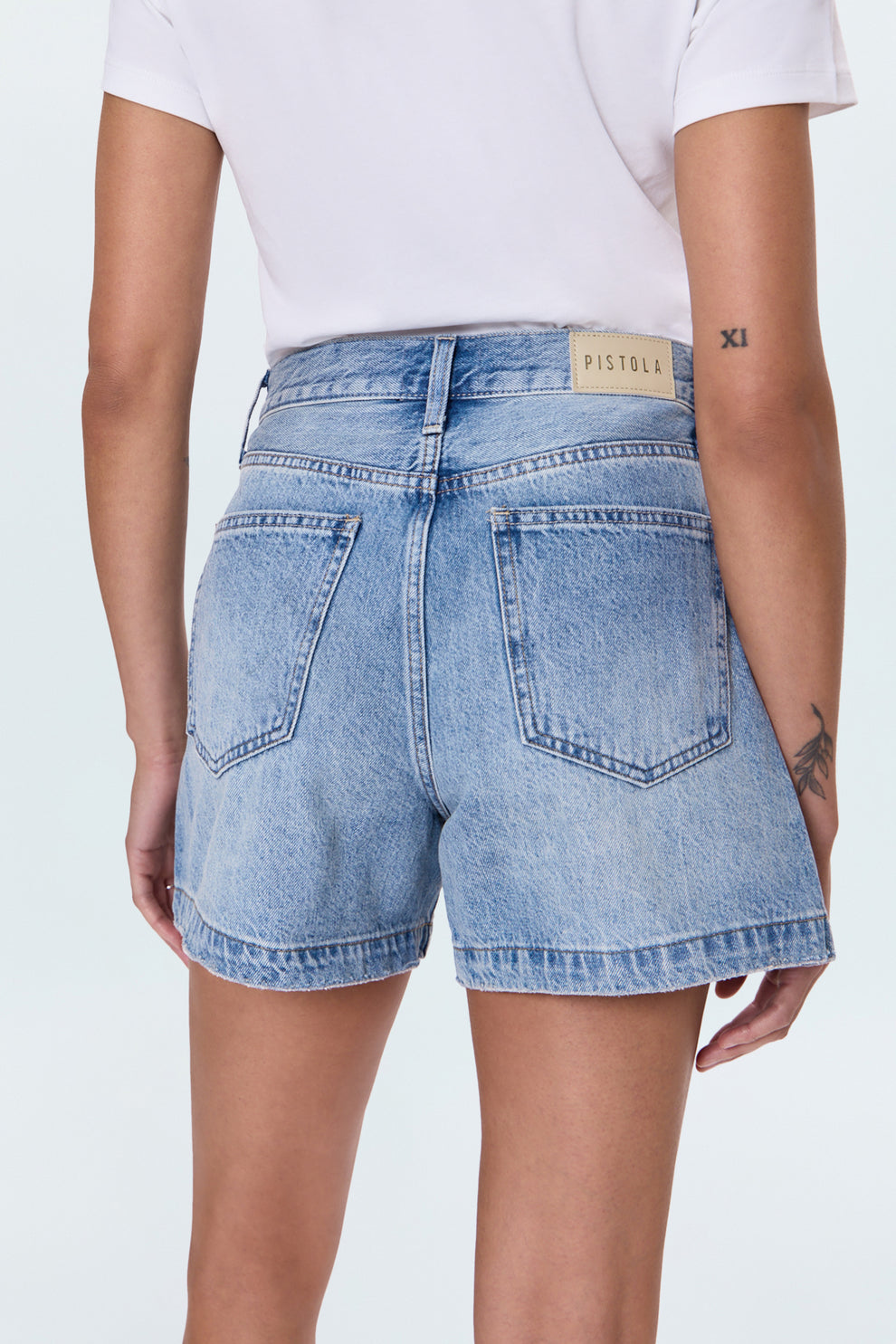 Saige High Rise Short - French Riviera – Pistola Denim