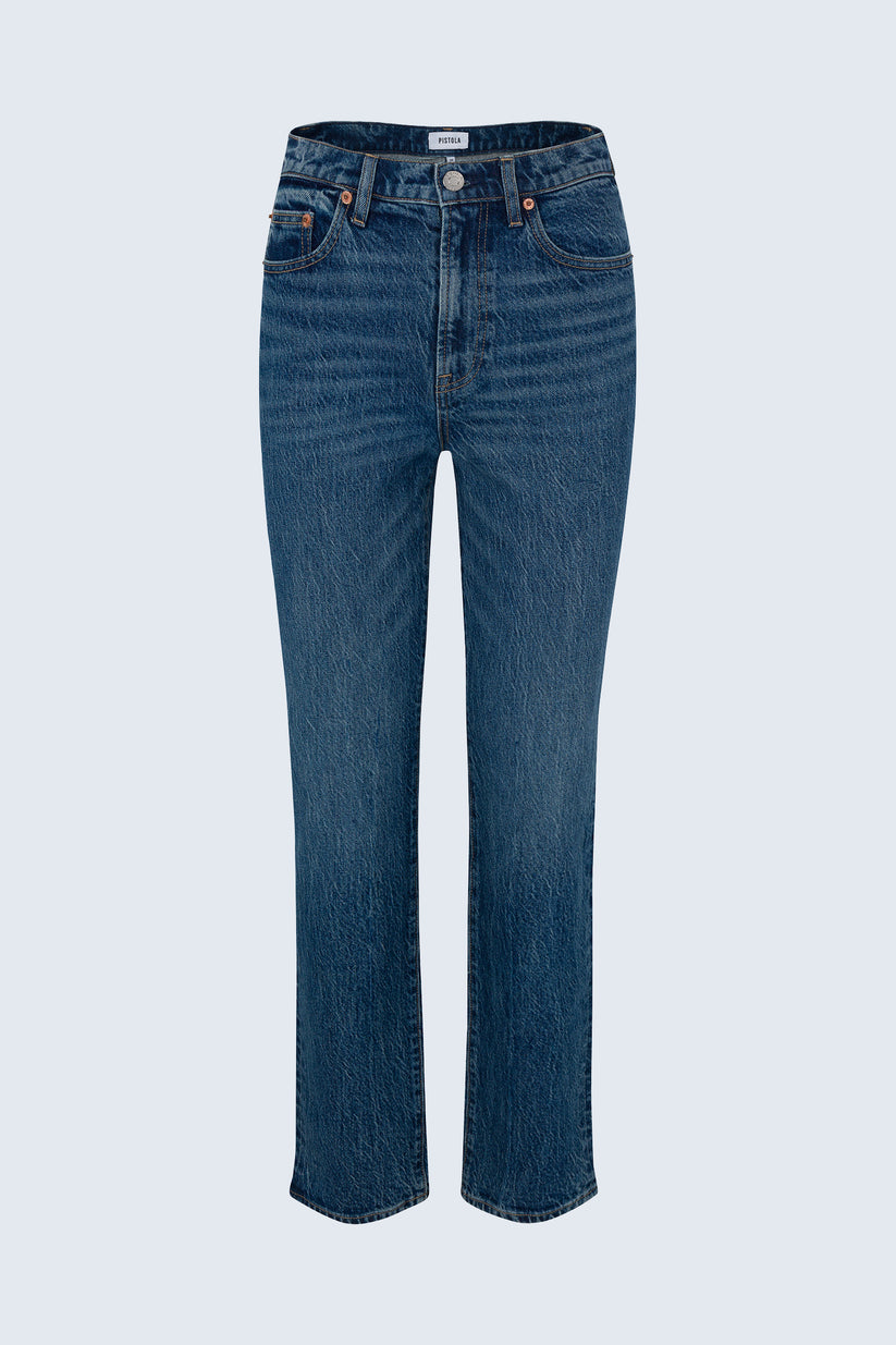 Bri High Rise Slim Straight Jean - Victory – Pistola Denim