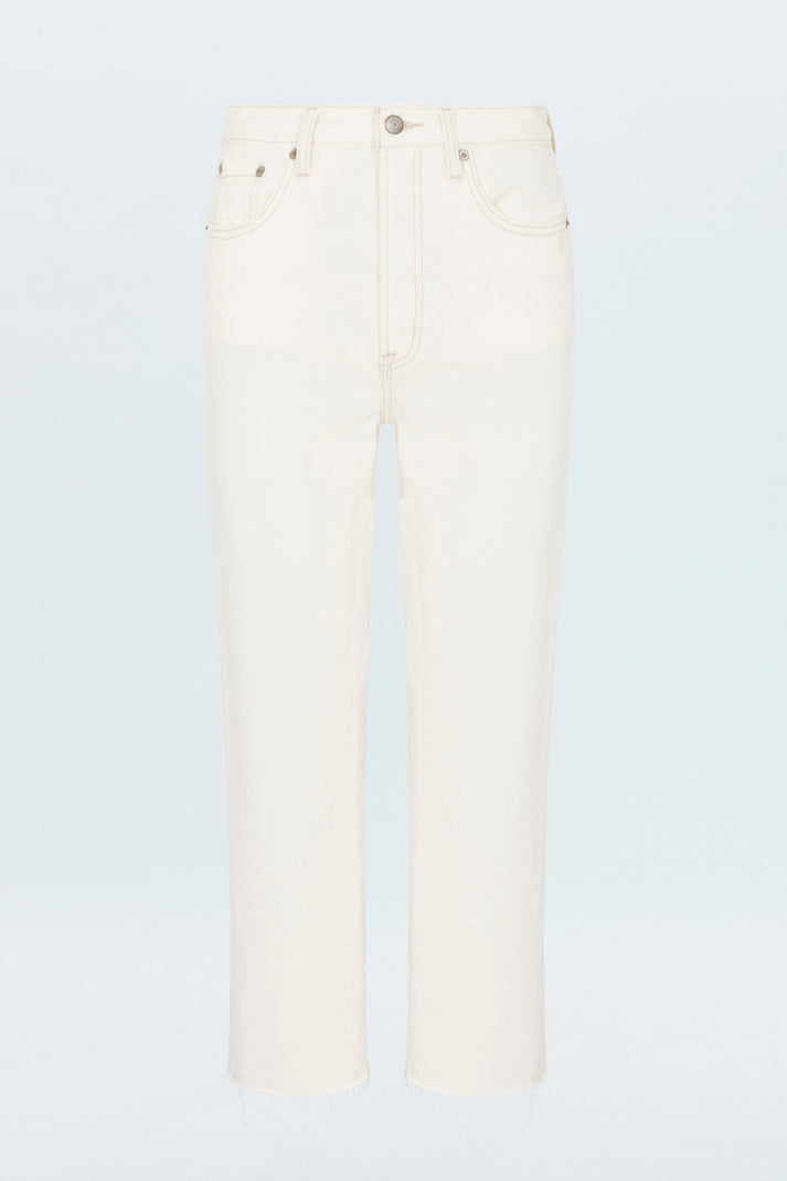 Cassie Super High Rise Straight Jean - Ecru Vintage – Pistola Denim