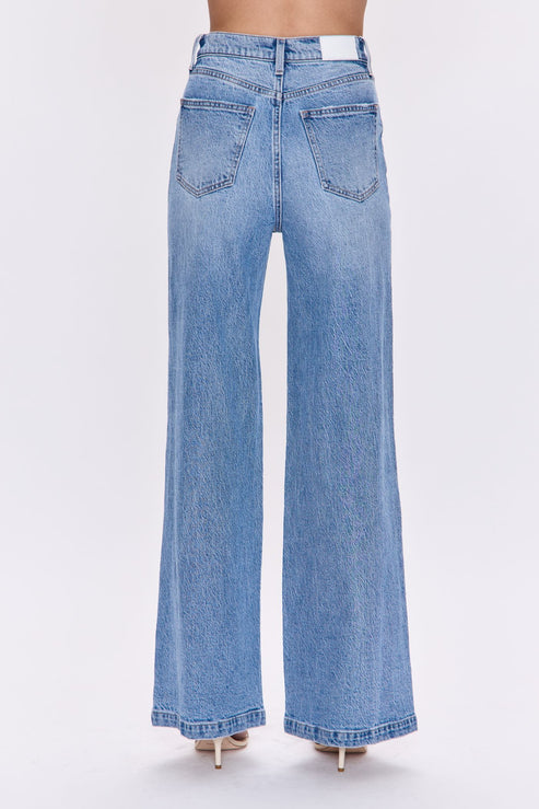 Lana High Rise Ultra Wide Leg Jean - Break – Pistola Denim