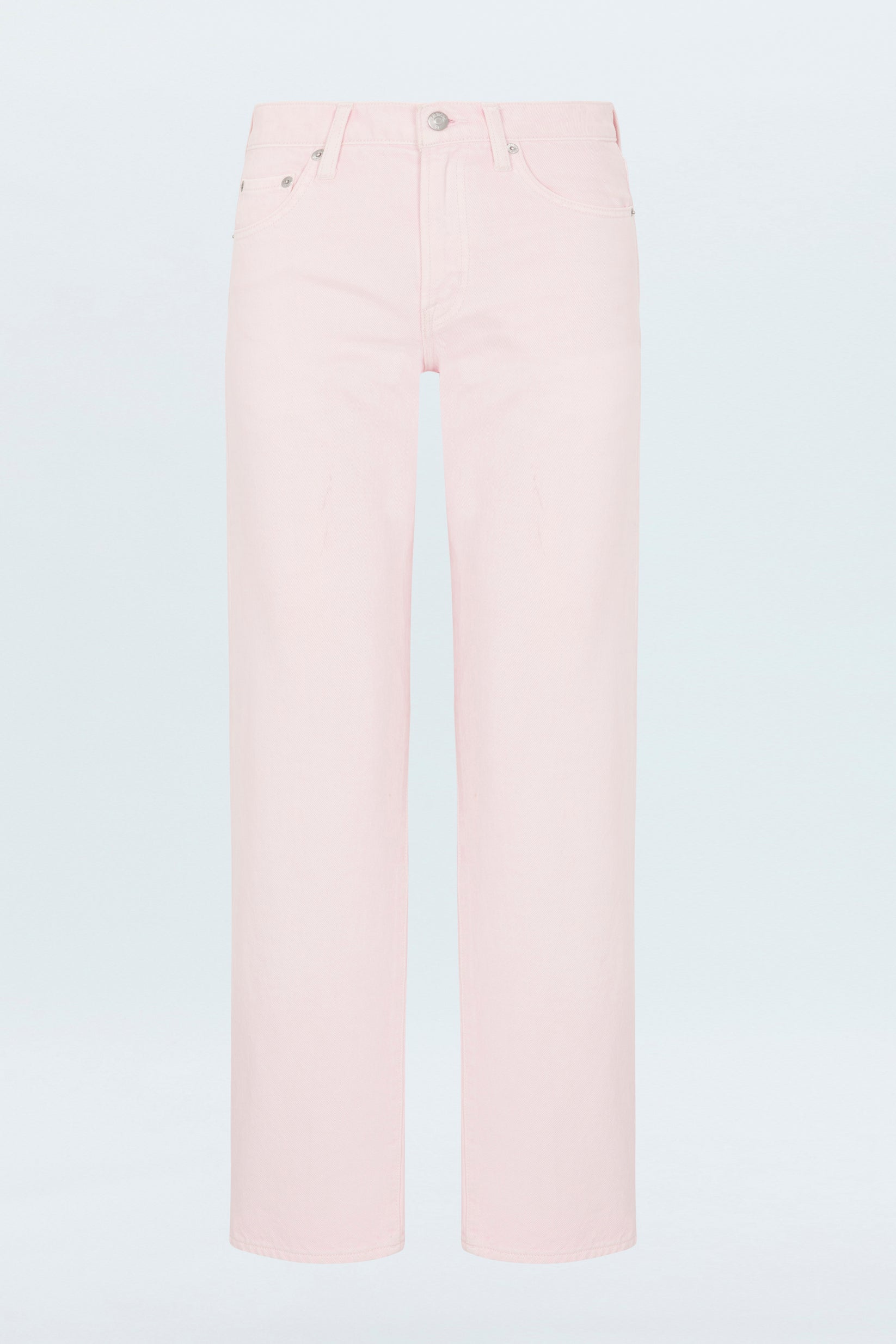 Lexi Mid Rise Bowed Straight Jean - Blush – Pistola Denim