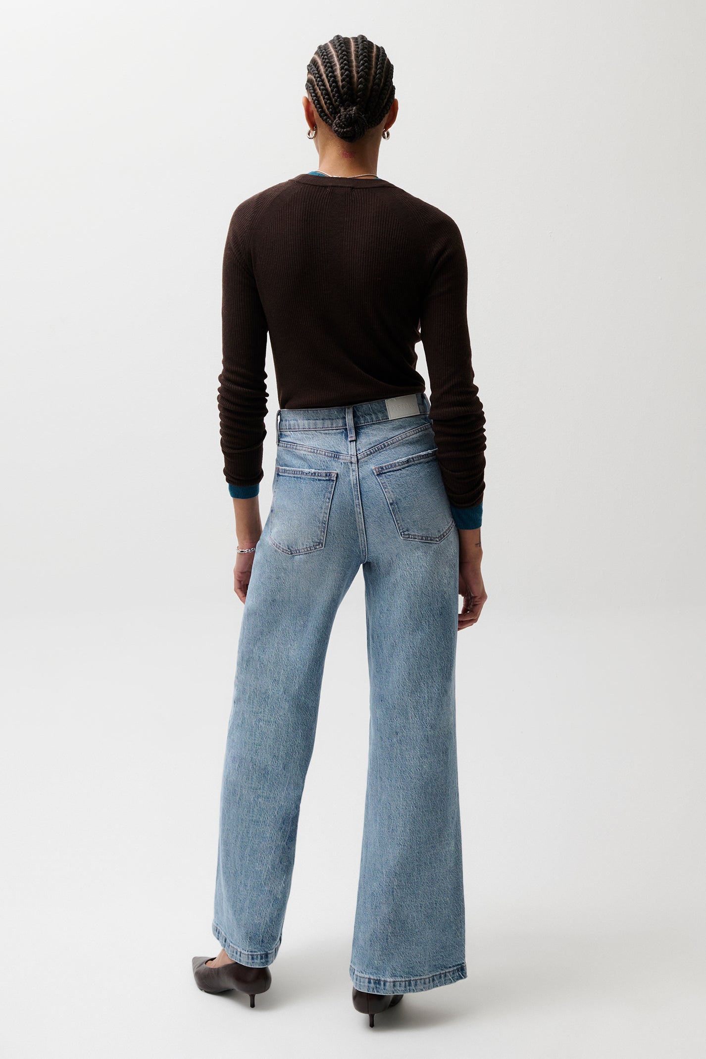 Lana High Rise Ultra Wide Leg Jean - Break – Pistola Denim