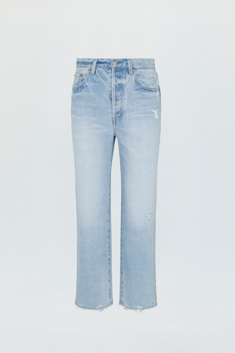 Cassie Super High Rise Straight Jean - Radiant Vintage – Pistola Denim