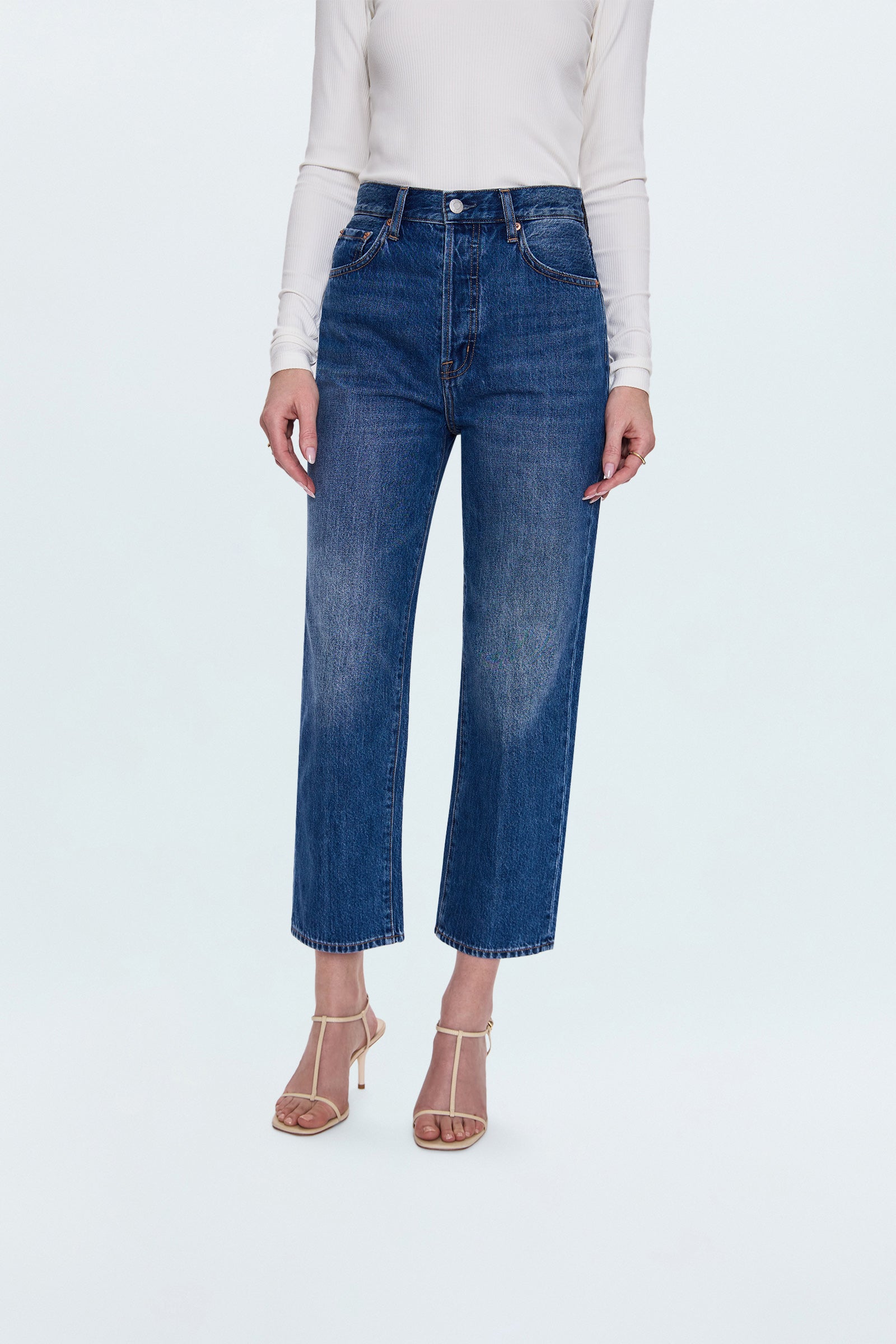 Cassie Super High Rise Straight Jean - Fairview – Pistola Denim
